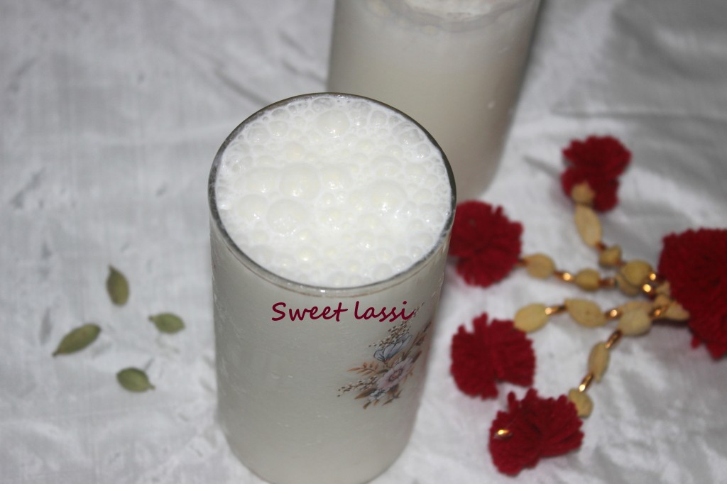 Sweet lassi recipe – CHARUS CUISINE